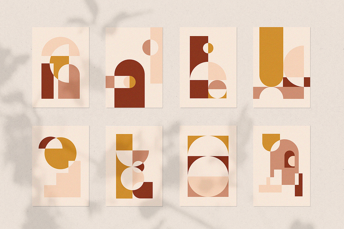 Geometric Shapes Collection, an Illustration by Galerie Design Studio