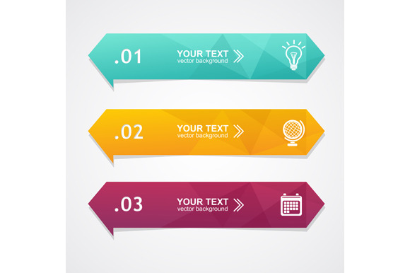 Paper Triangle Templates Banner, a Work Illustration by More Shop