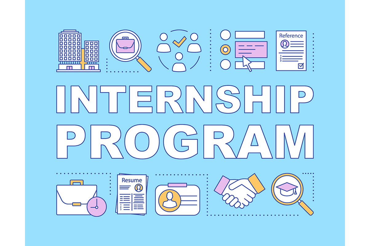 Internship program banner, an Outline Icon by IMG visuals icons