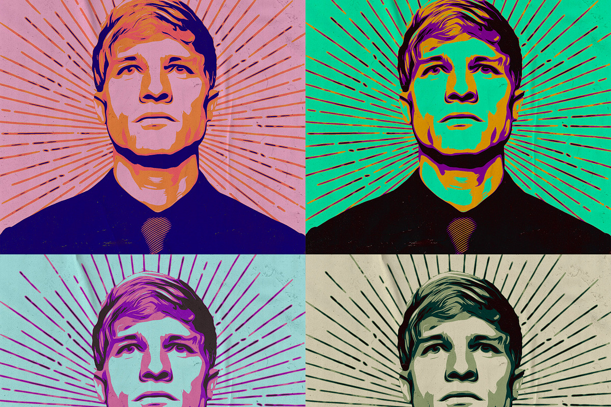 Grunge Cartoon Effect PSD Template – Create Stunning Portraits with ...