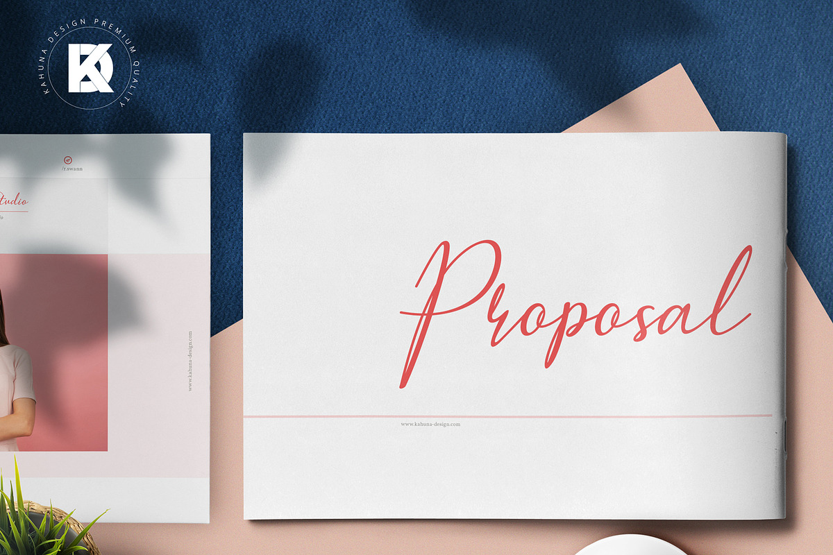 Project Proposal Landscape, a Brochure Template by Kahuna Design