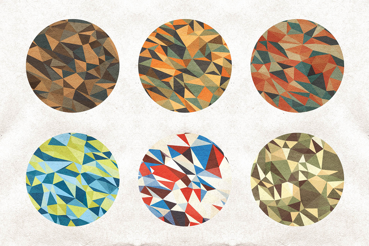 40 Geometric Vector Patterns, a Pattern Graphic by RuleByArt
