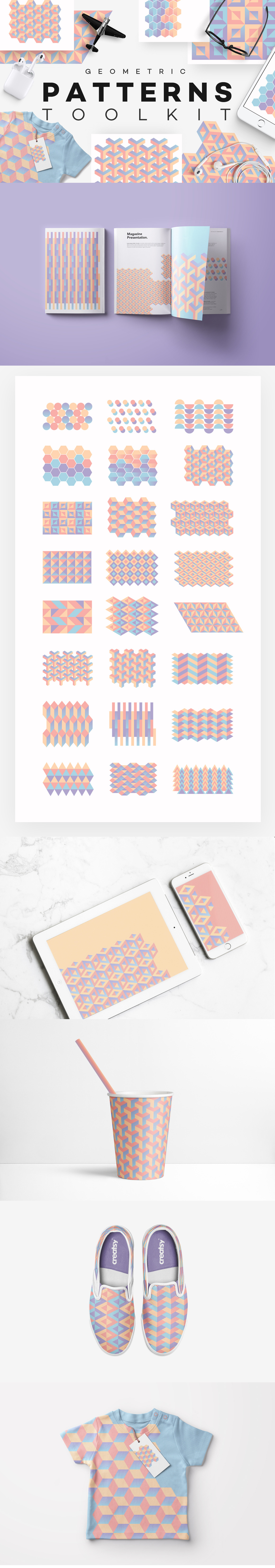 3D Geometric Patterns Toolkit