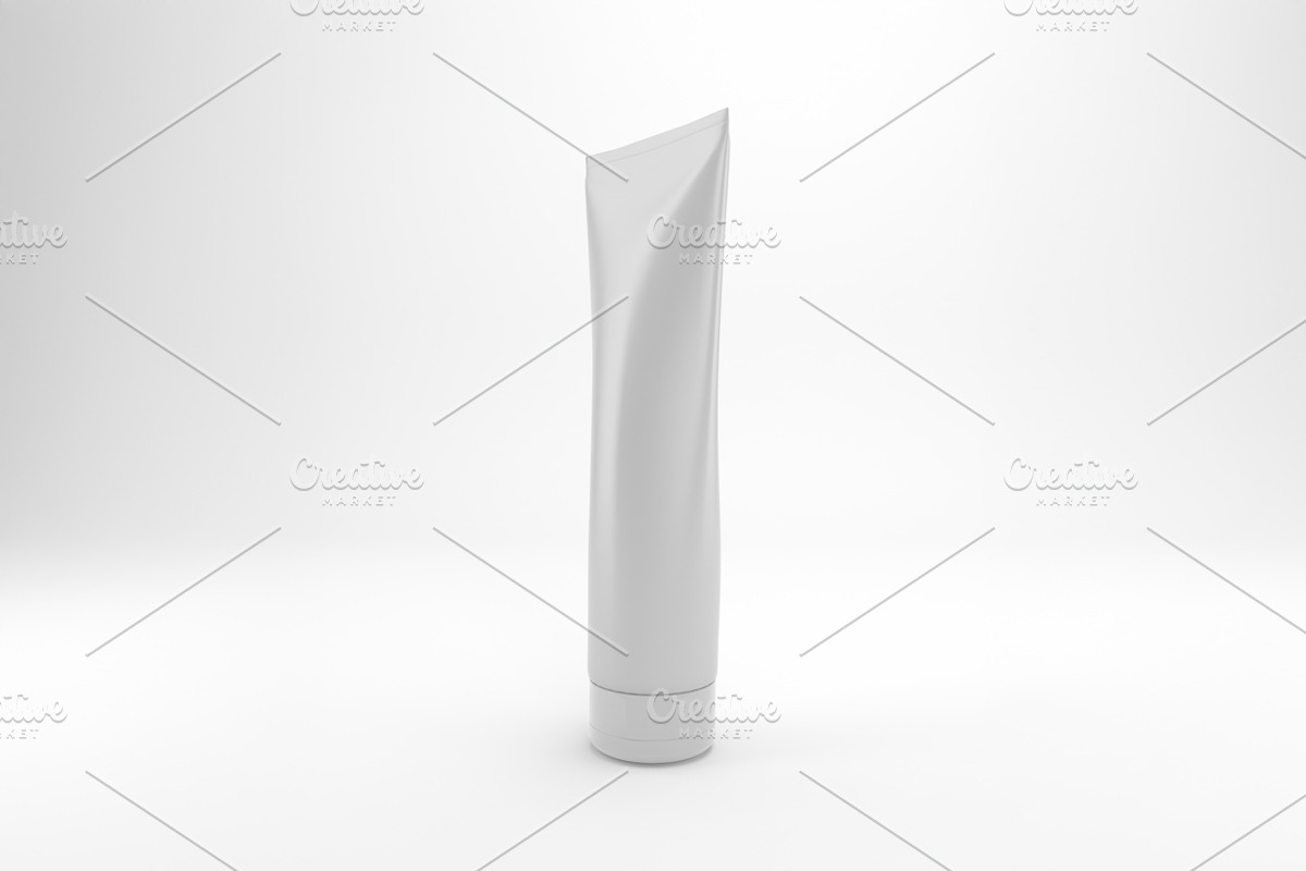 Cream Tube Mockup, a Packaging Mockup by Qaleb Studio