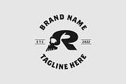 Reaper R Letters Logo, a Branding & Logo Template by VectorCrow