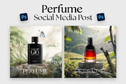 Perfume Social Media Instagram Posts, a Social Media Template by Nexus Team