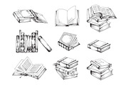Vector illustration of sketch of set | Decorative Illustrations ...
