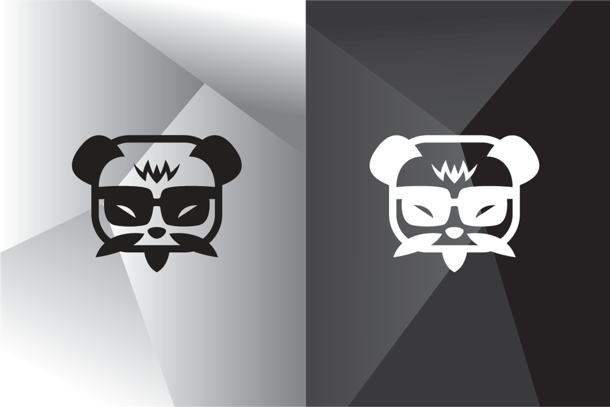 Old And Cool Master Panda Logo, a Branding & Logo Template by Heavtryq ...