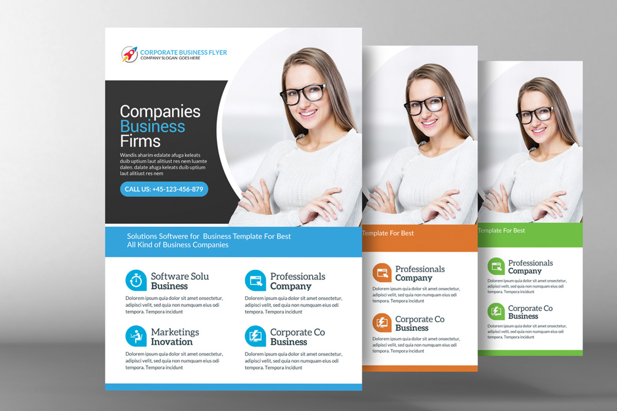 Business Services Other Flyer, a Flyer Template by graphicforest