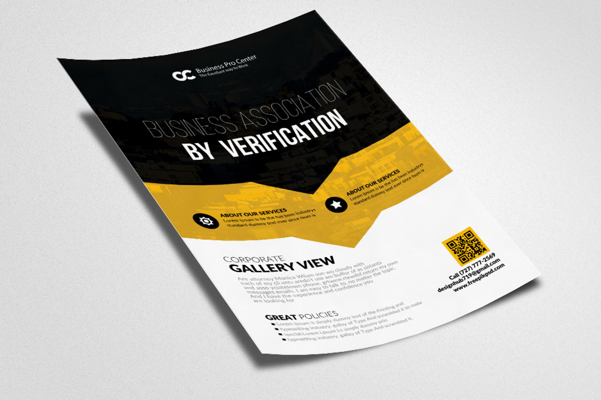 Business Association Flyers, a Flyer Template by Psd Templates ...