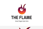 the flame, a Branding & Logo Template by Mariyana