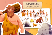 Cavemen Primitive People Collection