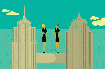 Business Merger | Texture Illustrations ~ Creative Market