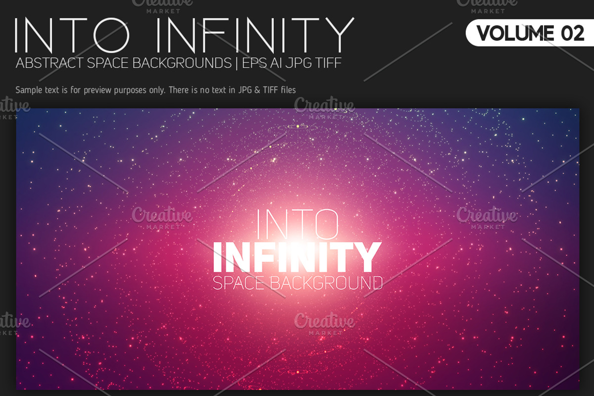 Into Infinity Backgrounds Vol.2, a Texture Graphic by GarryKillian