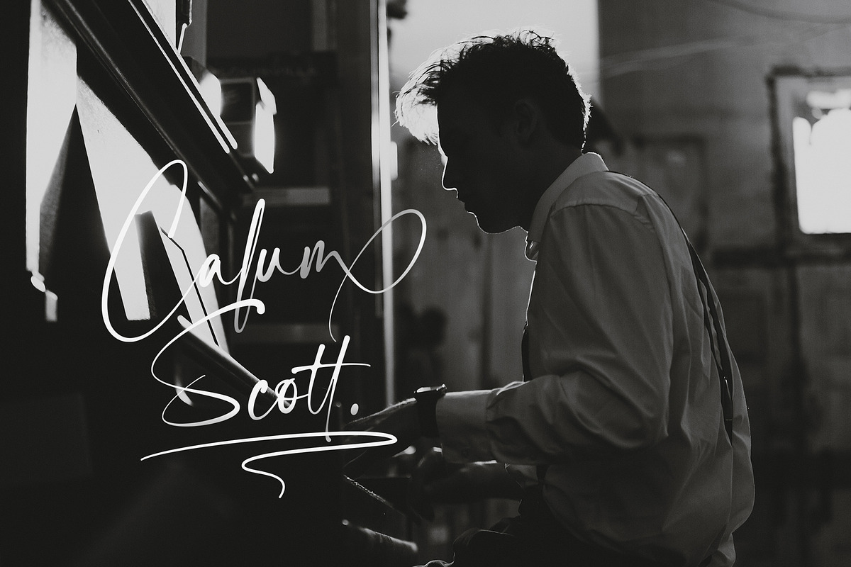 Sign Rathi | Signature Script, a Script Font by Lemonthe