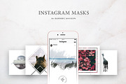 Instagram Masks, a Social Media Template by Blossom
