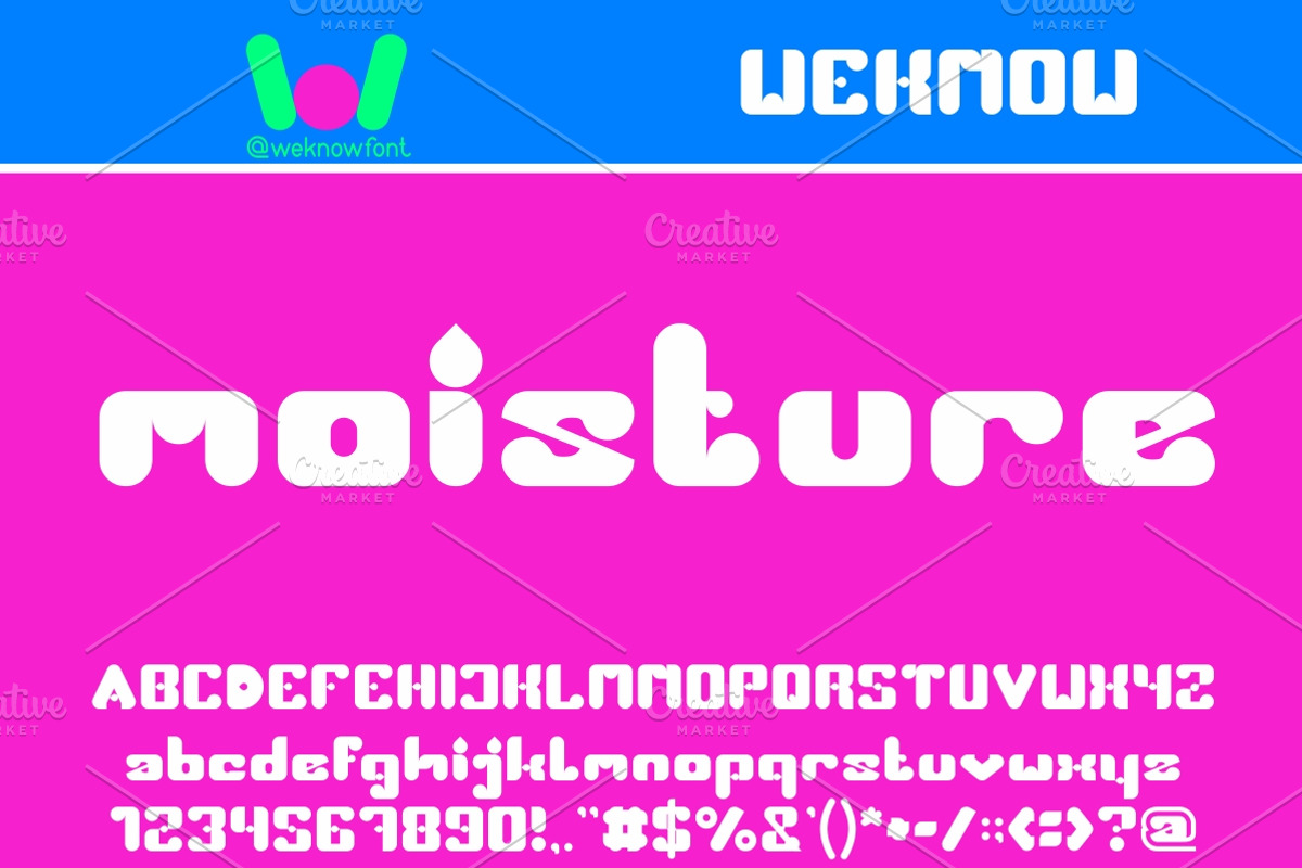 the earth font