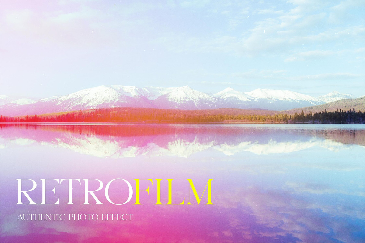 Retro Film Photo Effect, a Layer Style Add-On by Design Squad