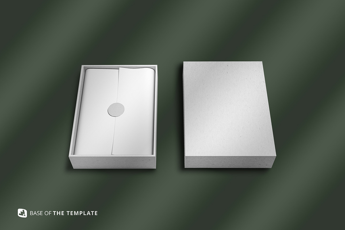 Garment Branding Box Mockup