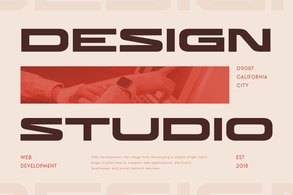 VAMOS - Modern Futuristic Scifi Font