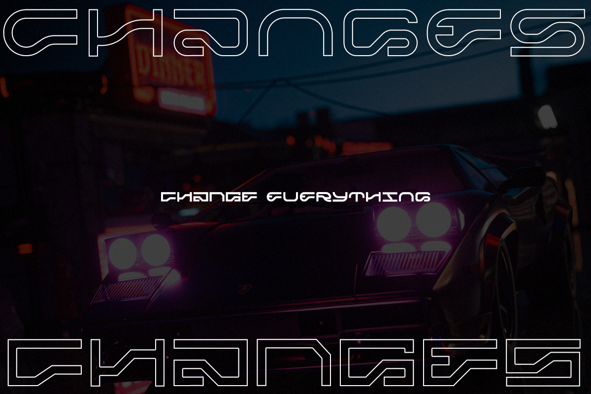 Neocore - Tech Font, a Font by saintricchi