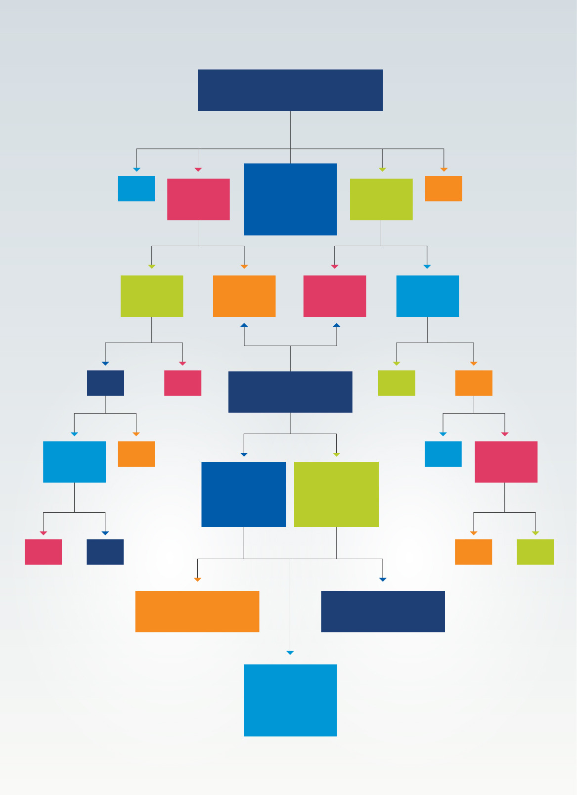 Flowchart, flow diagram., a Work Illustration by VectorAN