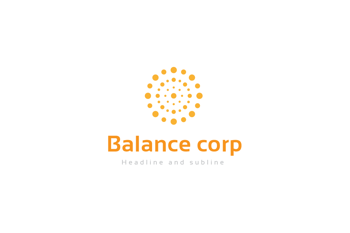 Balance corporation logo., a Branding & Logo Template by Anton Akhmatov