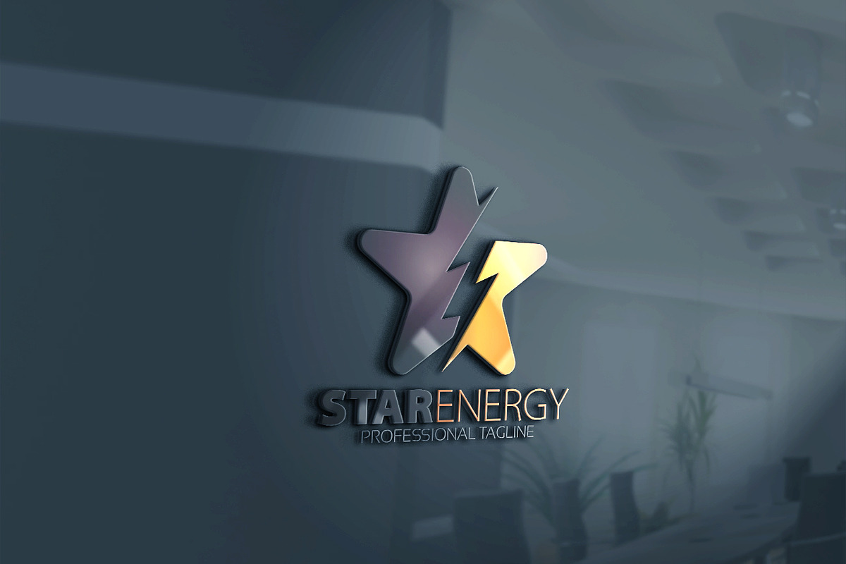 Star Energy Logo, a Branding & Logo Template by essegraphic