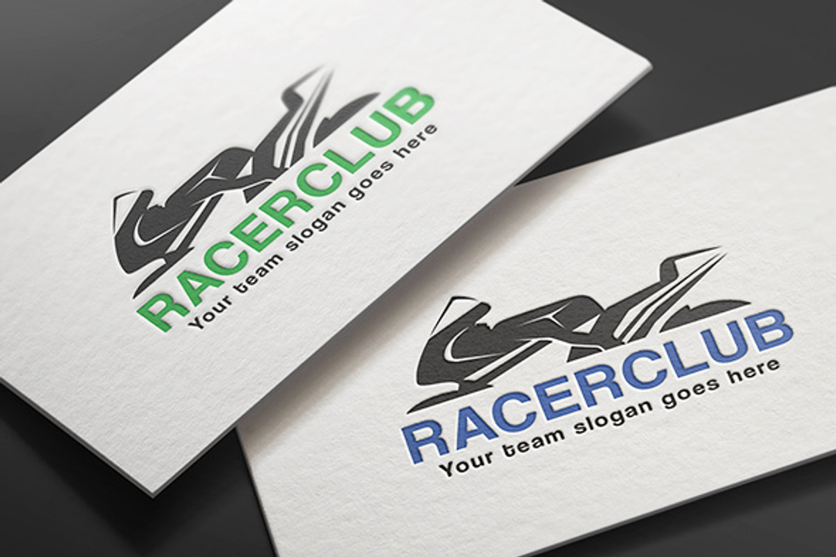 Racer Bike Club Logo, a Branding & Logo Template by WheelieMonkey
