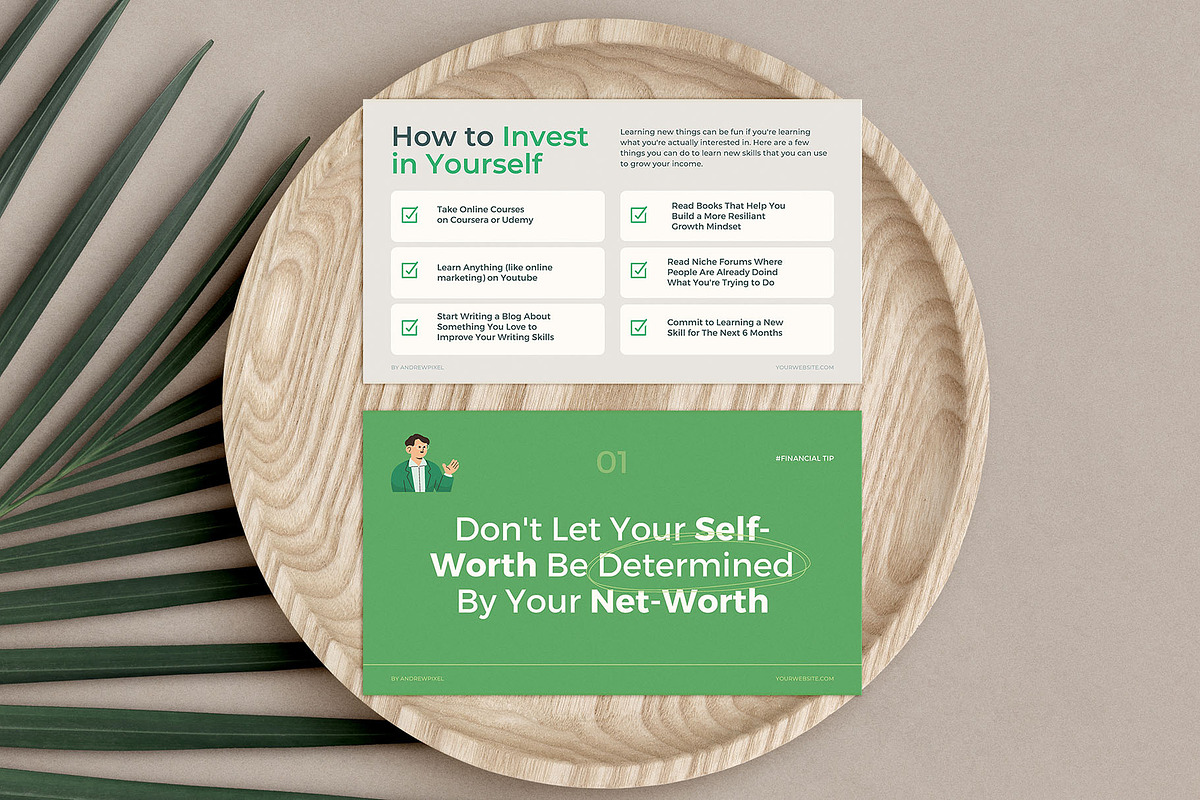 Financial Freedom Slide Deck CANVA, a Presentation Template by AndrewPixel