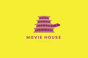 Movie house logo template., a Branding & Logo Template by Anton ...