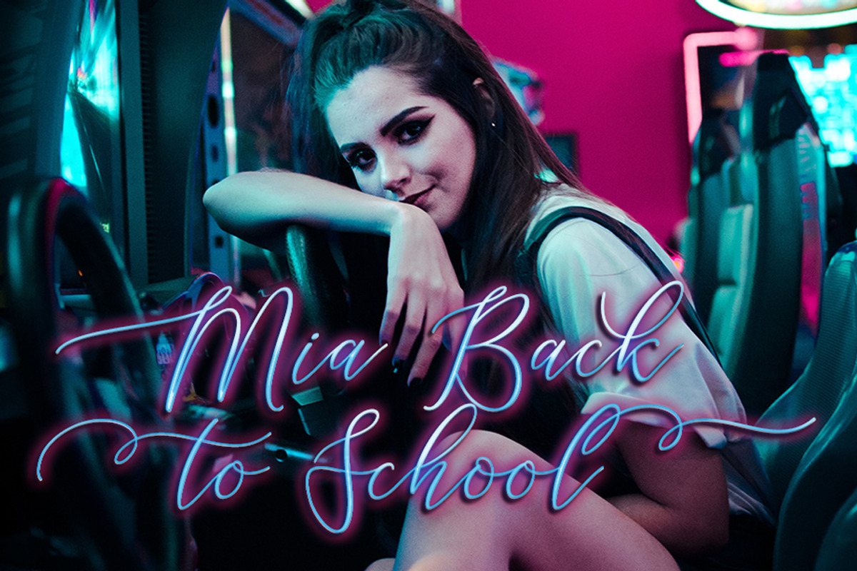 Rejoice Typeface, a Script Font by banks