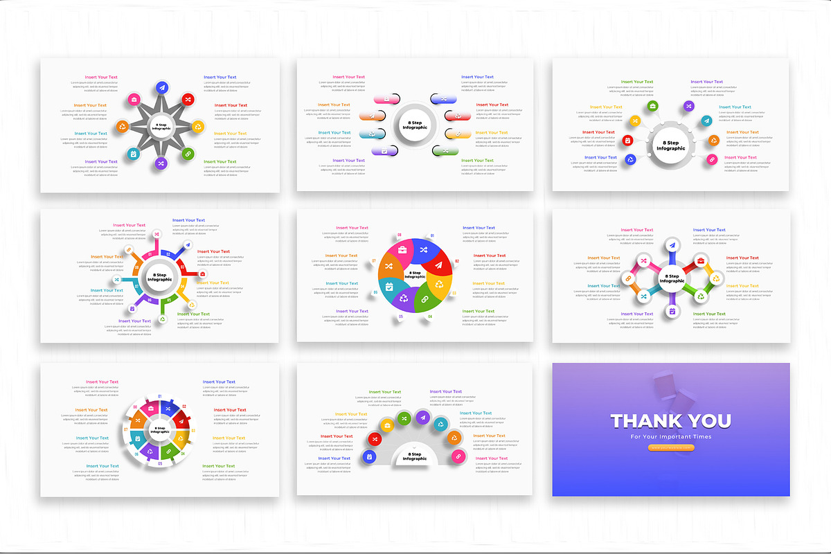 Eight Step Infographic Presentation