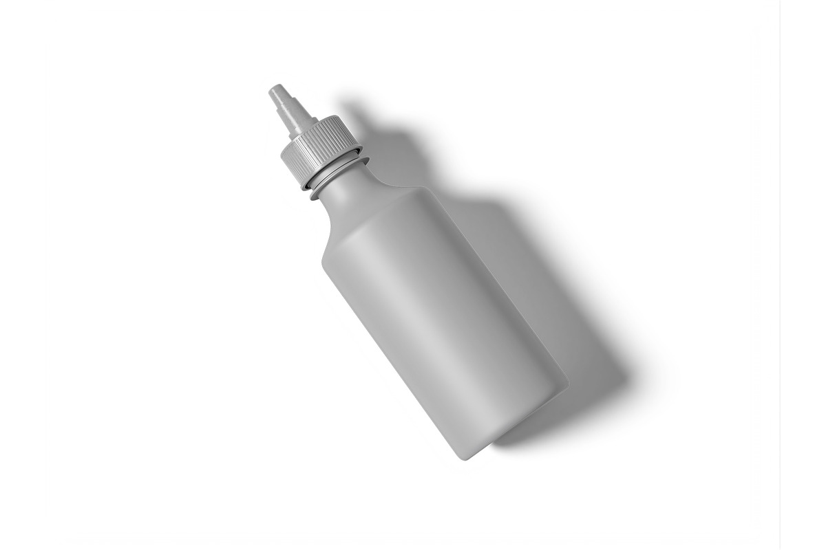 Sauce Bottle Mockup