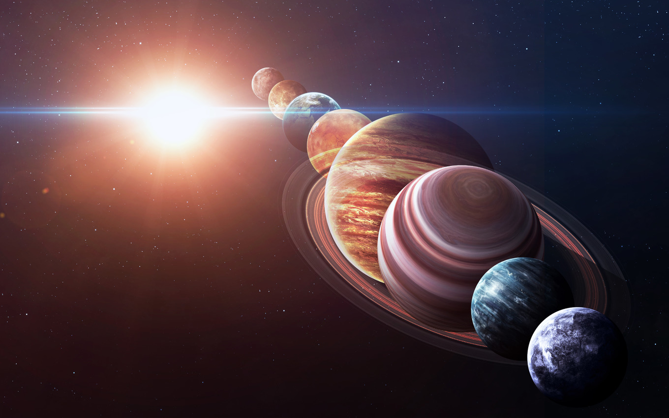 High resolution images presents planets of the solar system this image ...