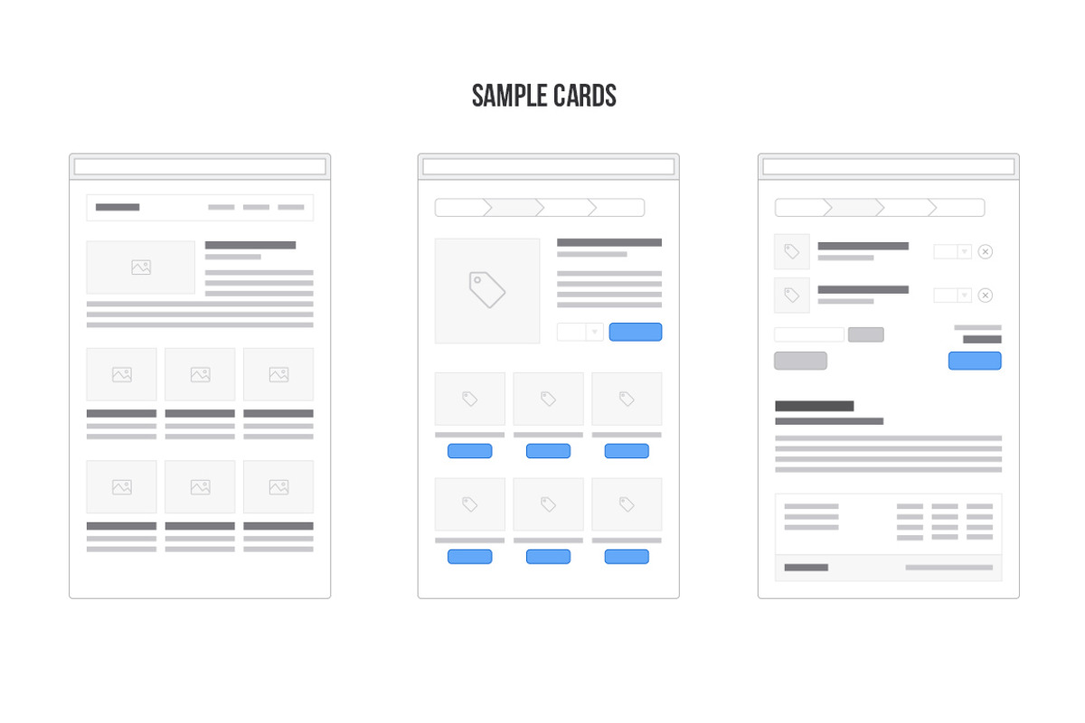 Microframes: Wireframing Kit, a Wireframe Template by Medialoot