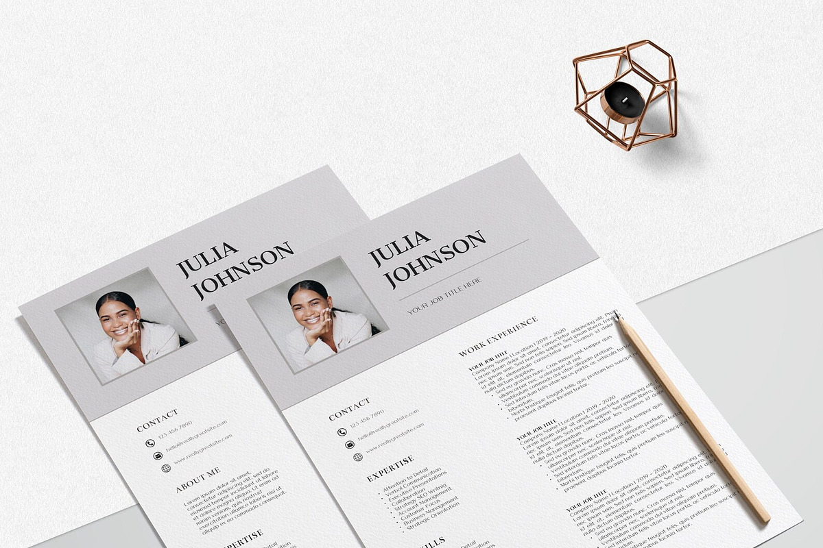 Canva Printable Resume Template, a Resume Template by LucaTheme ...