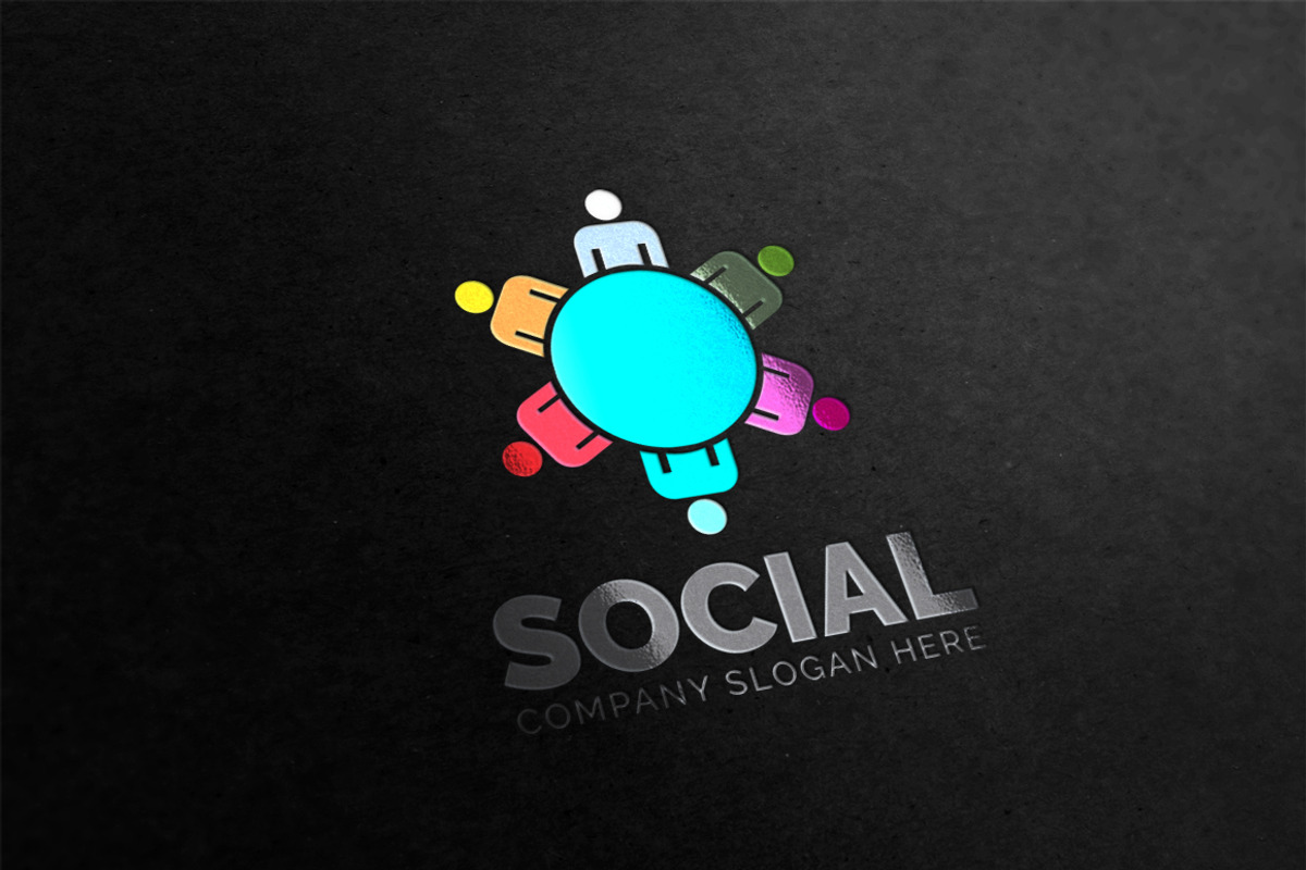 Social Logo, a Branding & Logo Template by essegraphic