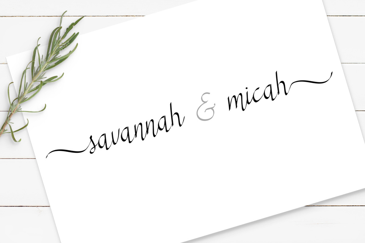 RSVP Display Calligraphy Font +, a Font by DailyMiracleDigitals,LLC
