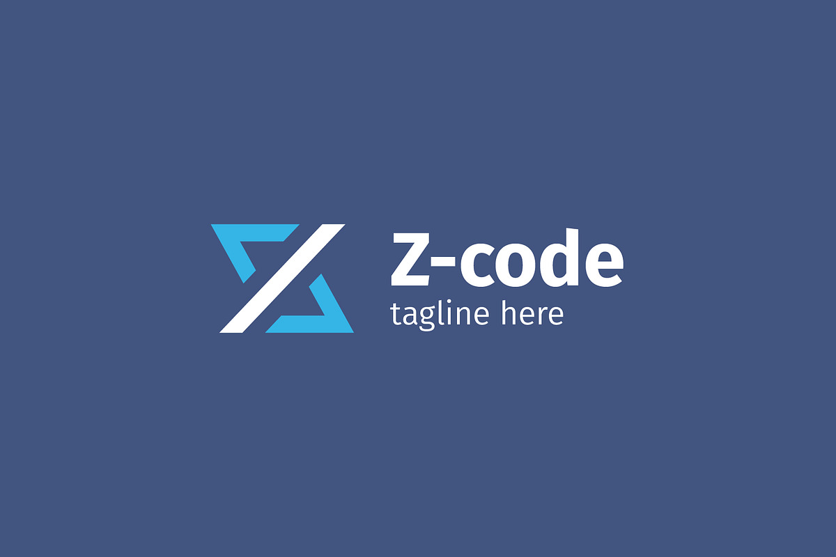 Z / Code / Brackets Logo, a Branding & Logo Template by RocketArt