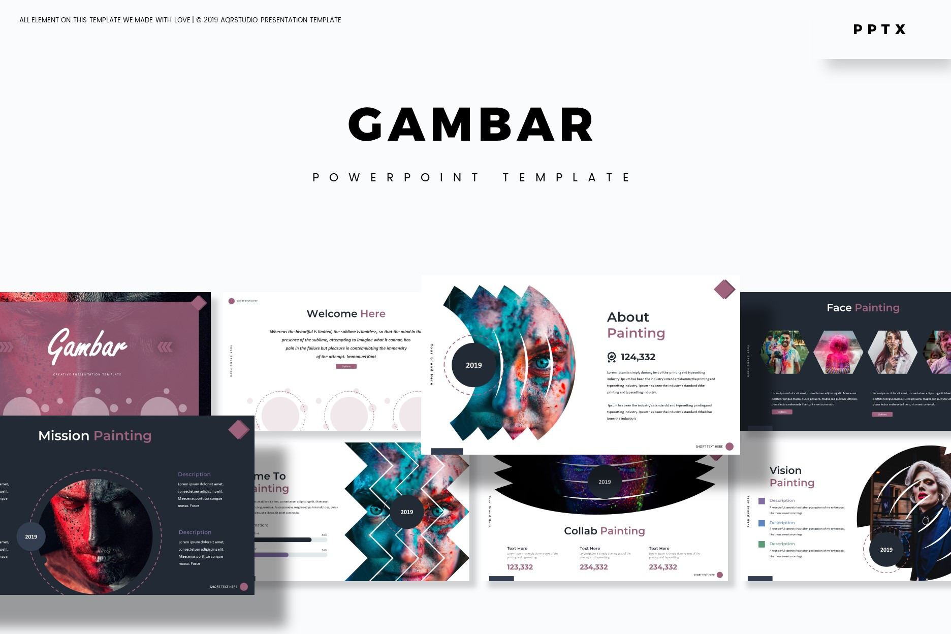 Gambar - Powerpoint Template, a Presentation Template by AQR Studio