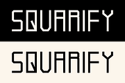 SQUARIFY Font | Fonts ~ Creative Market
