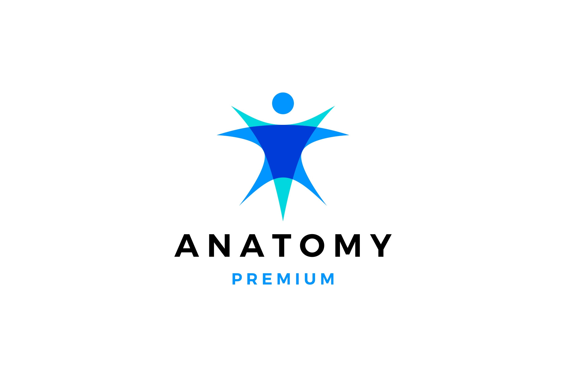 Human Body Anatomy Logo Vector Icon, a Branding & Logo Template by vastard