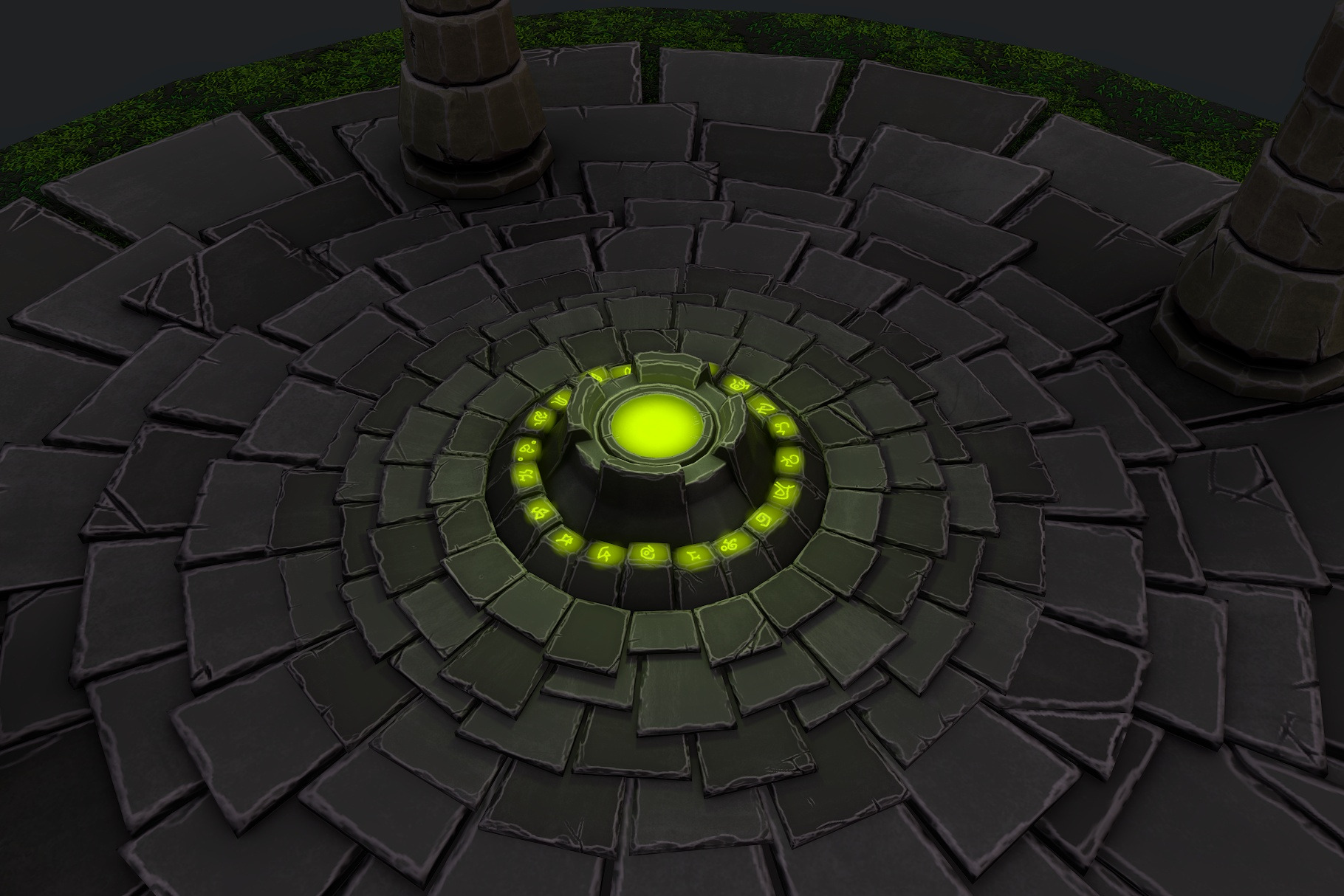 Magic Altar, an Architecture 3D Model by Midgardians