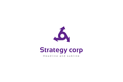 Strategy corporation logo., a Branding & Logo Template by Anton Akhmatov