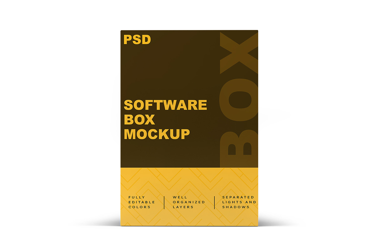 Software Box Mockup