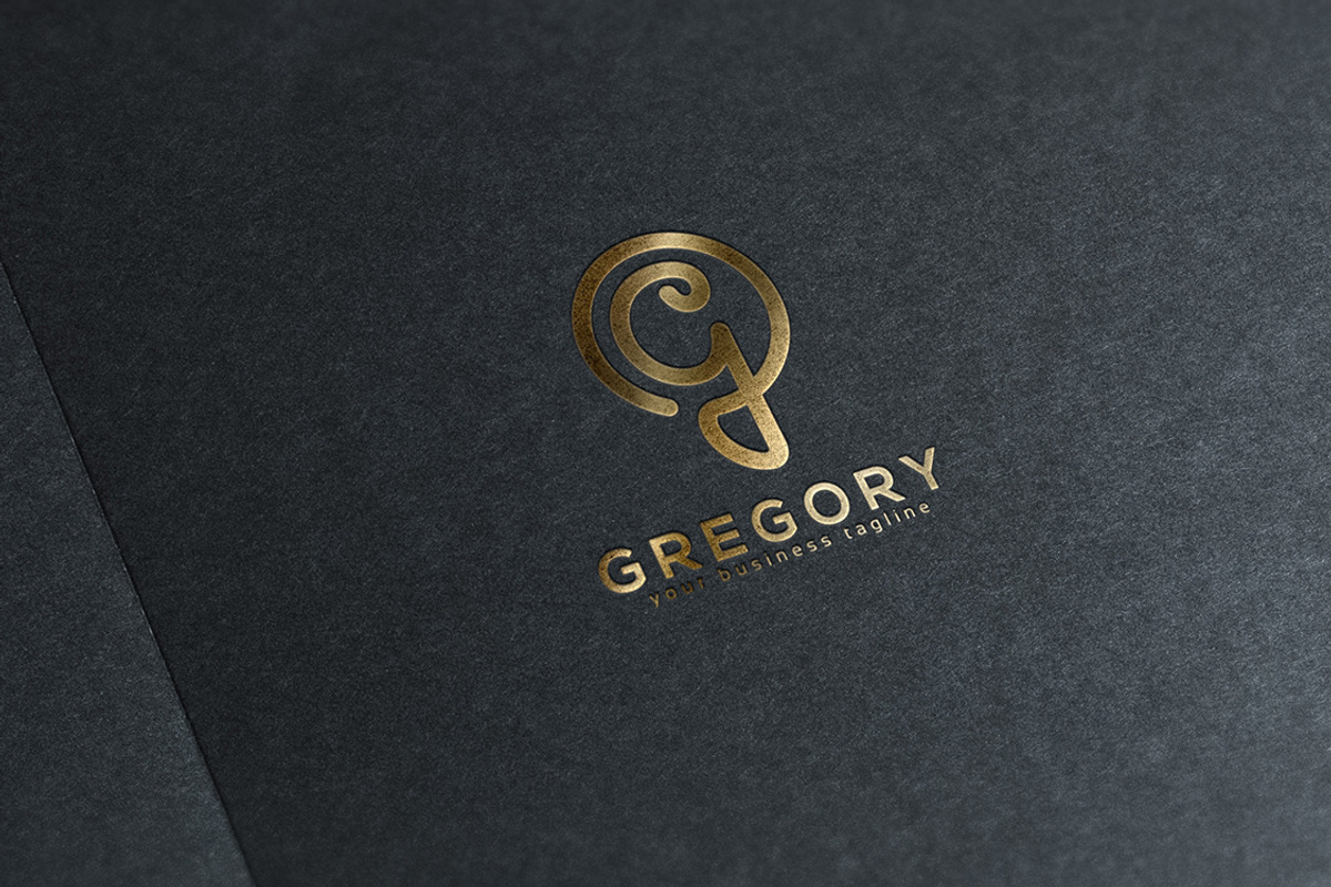Gregory Letter G Logo, a Branding & Logo Template by Slim Studio