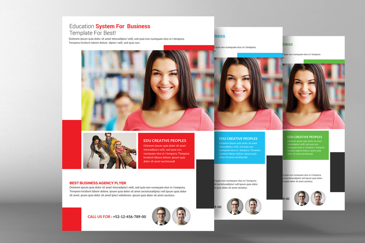 Multipurpose Education Flyer, a Flyer Template by graphicforest