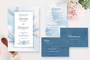 Pastel blue powder Wedding Invite, an Invitation Template by Incredible ...