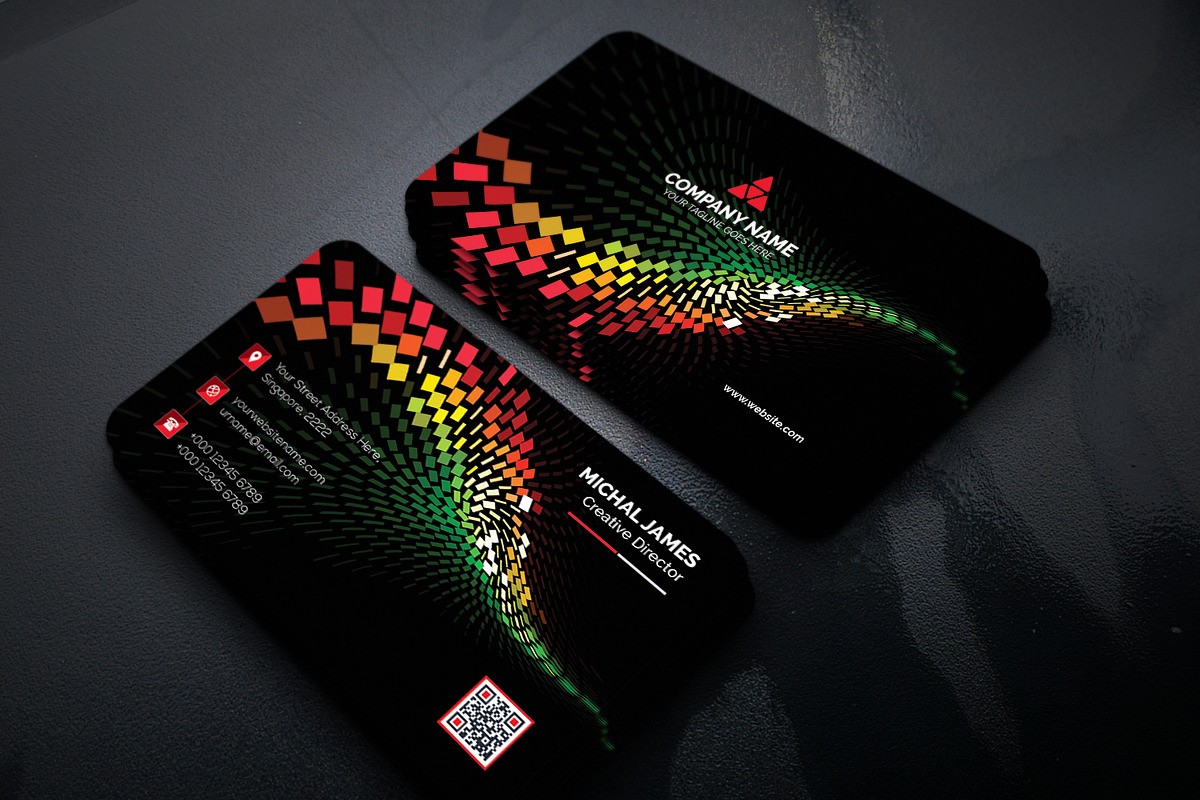 Business Card, a Business Card Template by Curve Design